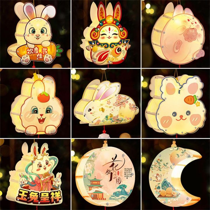 lồng đèn trung thu con thỏ lồng đèn trung thu FGBP Xách tay Trung Quốc ...