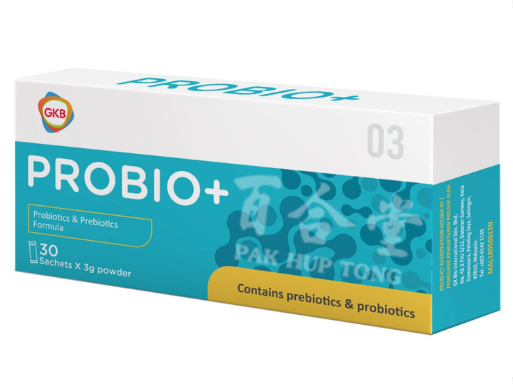 GKB - PROBIO+ : SUITABLE FOR WHOLE FAMILY (3G X 30'S) | Lazada