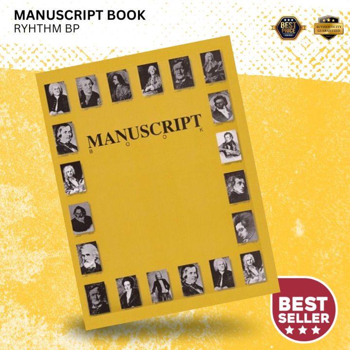 Music Manuscript Book | Lazada