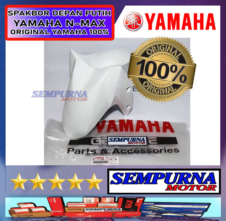 Spakbor Depan N Max NMax Putih 100% Original Yamaha Asli Ori YGP 2DP ...