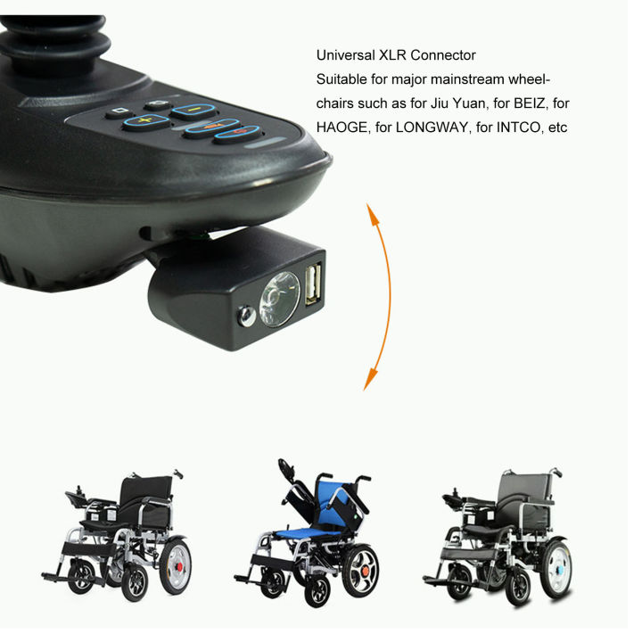 Electric Wheelchair Light Adjustable Angle Wheelchair Lighting ...