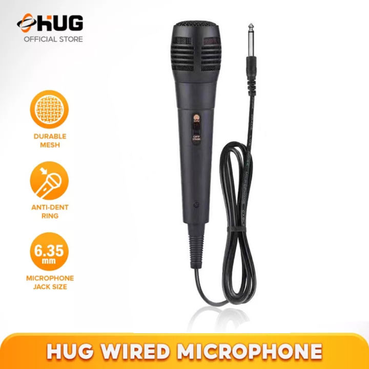 HUG Wired Microphone - H98-039 | Lazada PH