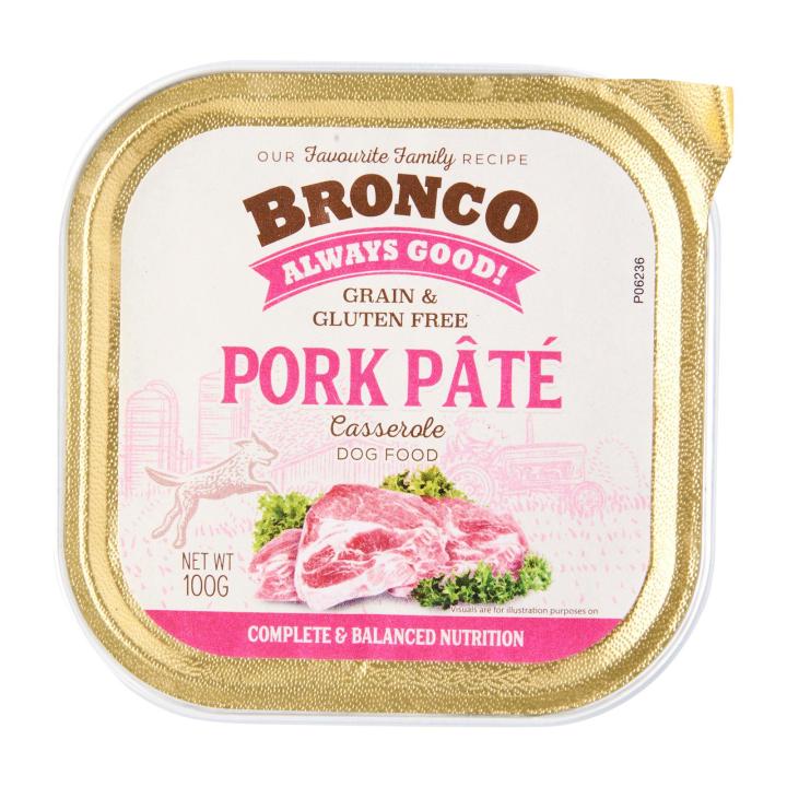 Bronco Pork Pate Tray 100G | Lazada Singapore