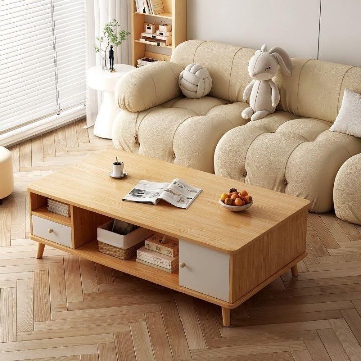 [ SG ] ⚡ Coffee Table for Living Room, Small Apartment Sofa Tea Table ...