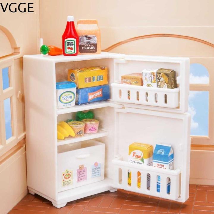 VGGE อาหารที่ดี ตู้เย็น senbel FAMILY MINI คลาสสิกแบบคลาสสิก การจำลอง ...