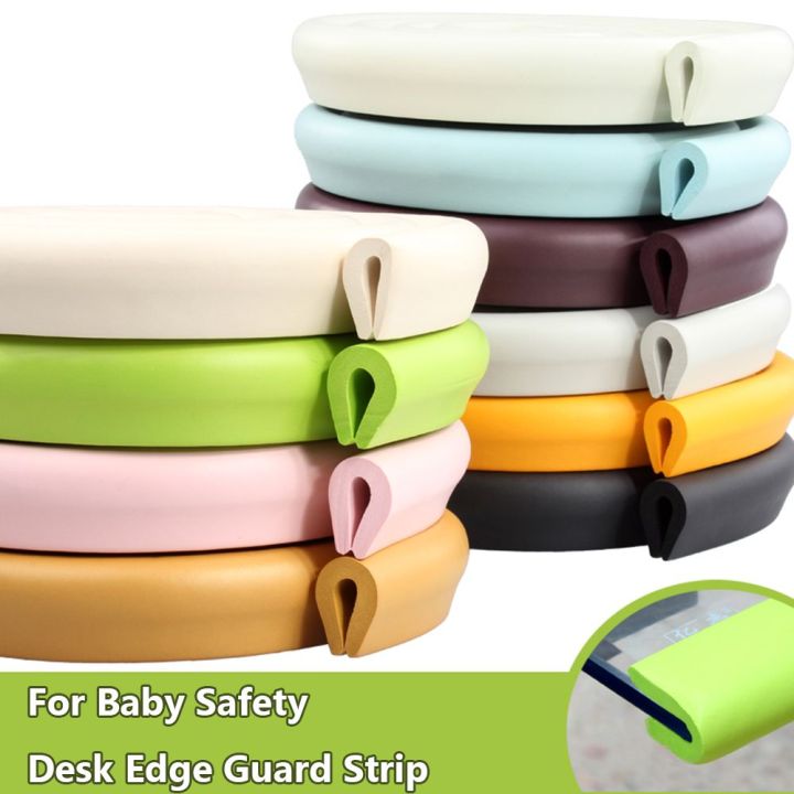2m Foam Bumper Strip 2-Meter Baby Safety Foam Edge Guard With 4 Corner ...