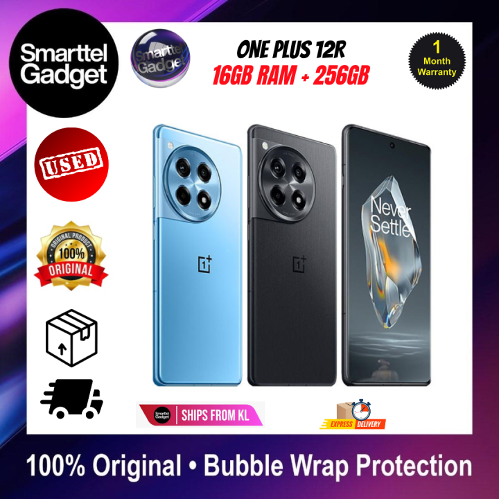 ORIGINAL ONE PLUS 12R 12GB RAM + 256GB DEMO UNIT | 1 MONTH WARRANTY BY ...