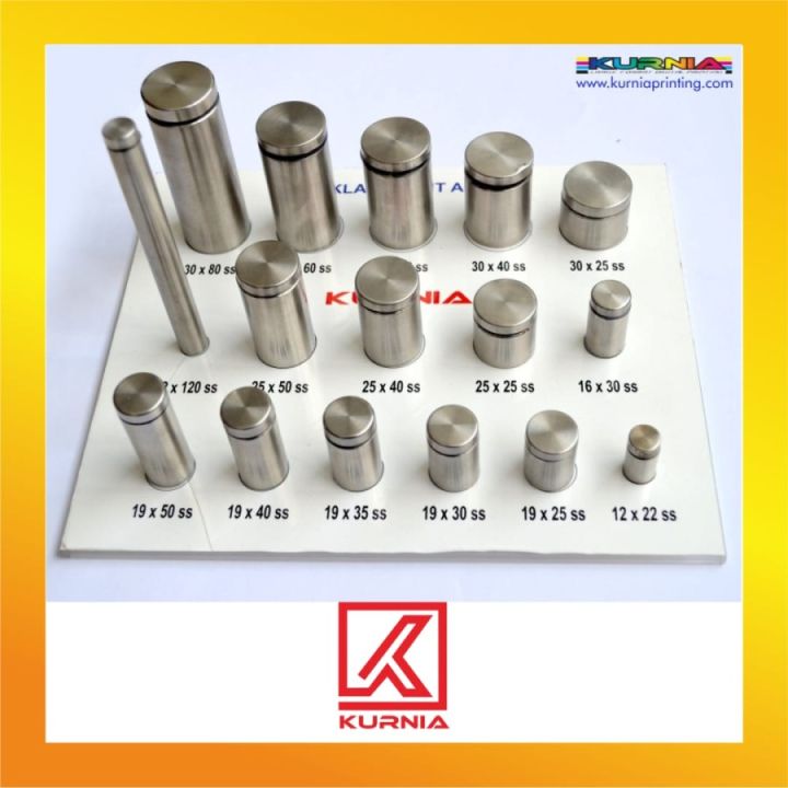 Pen Iklan / Baut Akrilik Uk. 3 cm x 5 cm | Lazada Indonesia