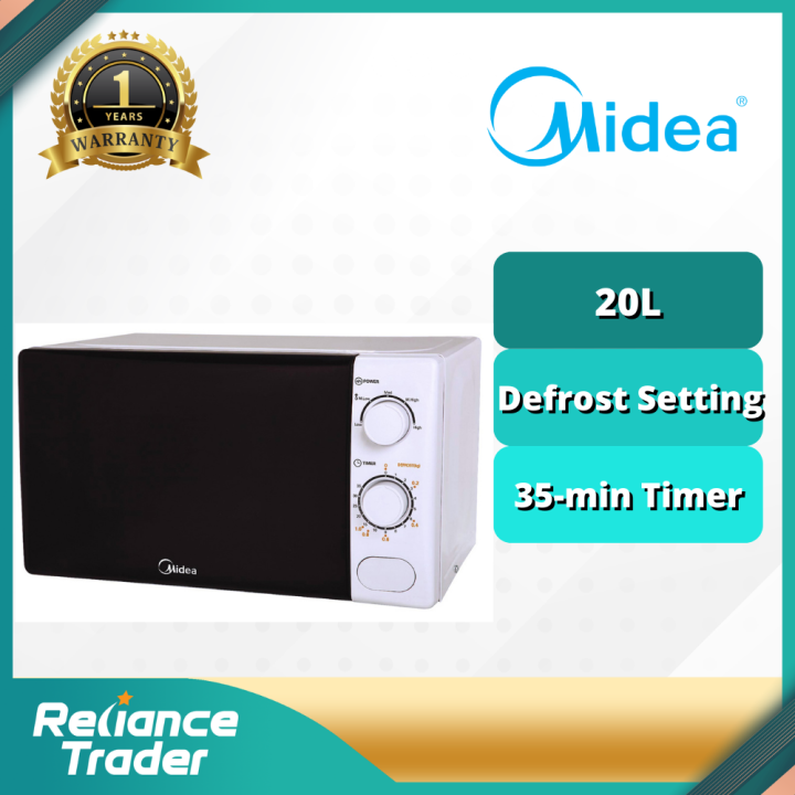 MIDEA 20L Microwave Oven MM720CXM / MM720CGE-BK / Pensonic 20L PMW-2005 Black | Lazada