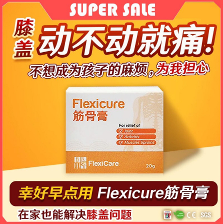 🔥 Ready stock FlexiCare 筋骨膏 筋骨王Flexicure 20g | Lazada