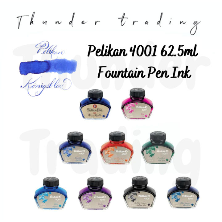 Pelikan 4001 62.5ml Fountain Pen Ink | Lazada Singapore