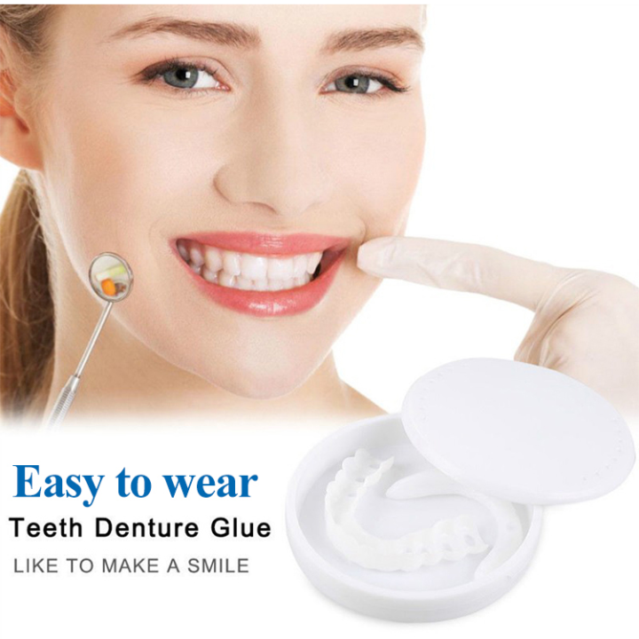 Adult Dentures Simulate Teeth Upper and Lower Teeth | Lazada PH