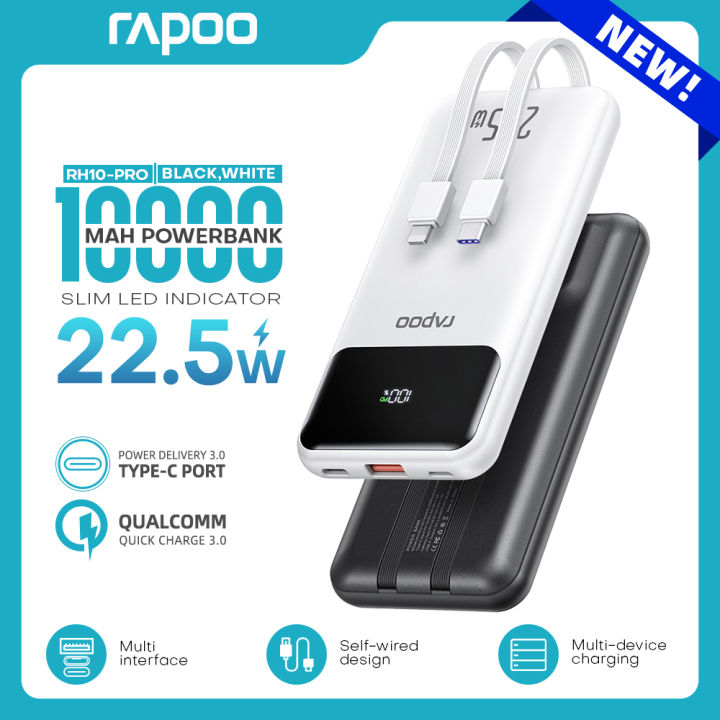 RH10pro 10000mAh Powerbank 22.5W Super Fast Charging Large Capacity ...
