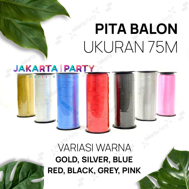 Pita Ribbon Untuk Balon / Pita Balon / Pita Curly | Lazada Indonesia