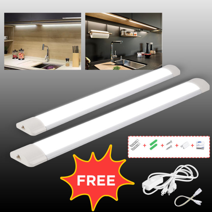 WGBSeville One Set LED Kitchen Light Under Cabinet Lights Led Tube Wall ...