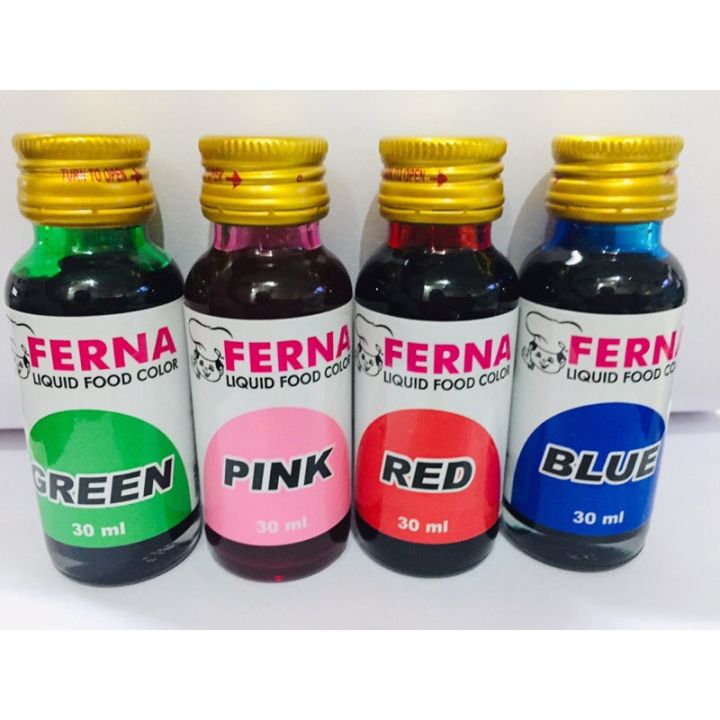 Ferna Liquid Food Color 30ml | Lazada PH