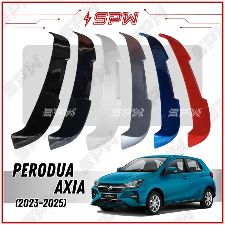 Perodua Axia (2023-2025) PSM Ducktail Spoiler Rear Spoiler Lip Lips ...