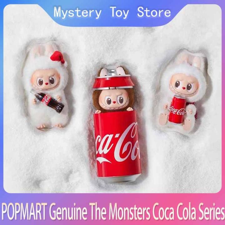 Popmart Labubu The Monster Coca Cola Series Bd กล่องไวนิลหน้าตุ๊กตา ...