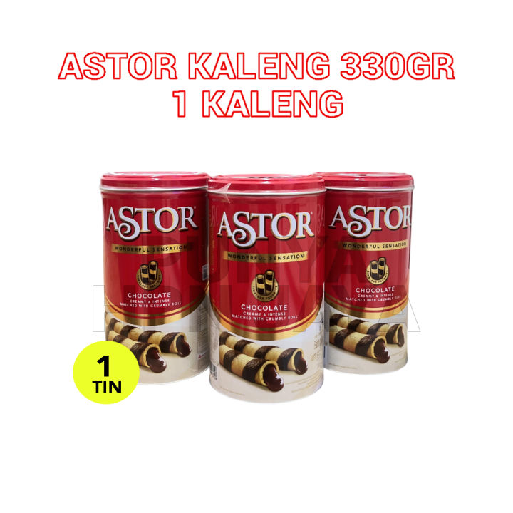 ASTOR DOUBLE COKLAT 330 GR 1 KALENG - ASTOR KALENG | Lazada Indonesia
