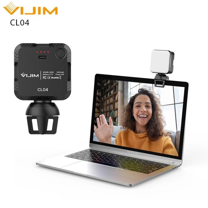ULANZI VIJIM CL04 1200mAh LED Light Vlog Photography Fill Lighting Lamp ...