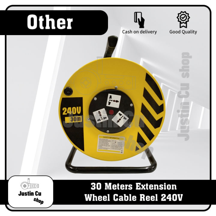 REEL EXTENSION CABLE WIRE 30 Meters | Lazada PH