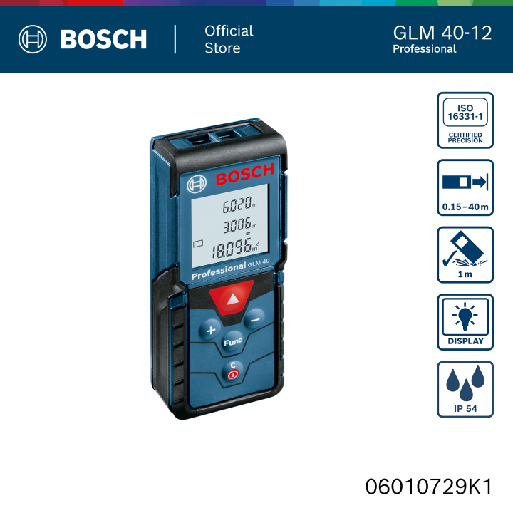Bosch GLM 40-12 Professional Laser Measure | Lazada PH