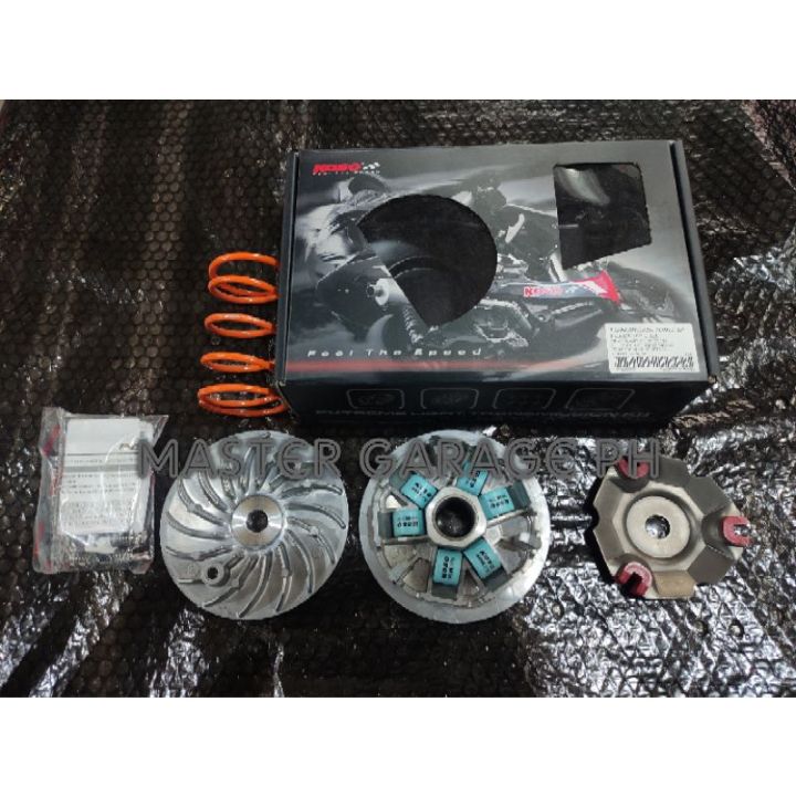 KOSO PULLEY SET for CLICK 125 / CLICK 150 WITH PULLEY / BACKPLATE ...