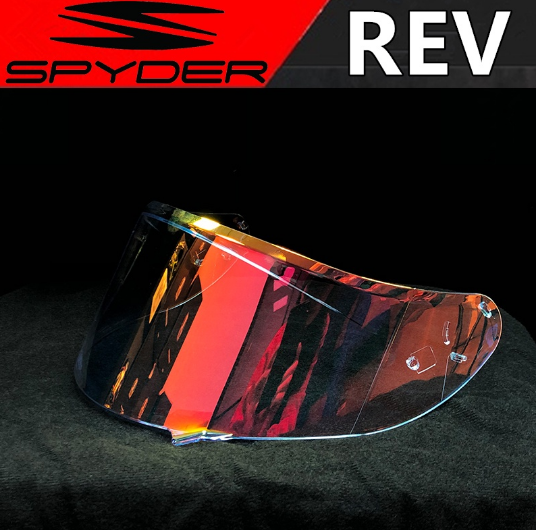Spyder REV Lens Visor Helmet Spare Visor Lens For Spyder REV Helmet ...