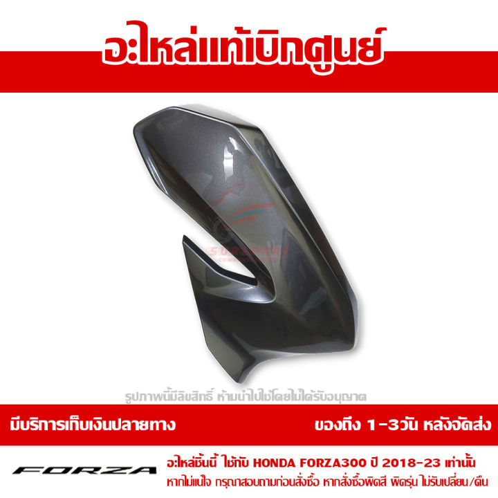 ฝาครอบไฟหน้า ข้างขวา Honda Forza 300 ปั 2018-2023 สีเทา ของแท้เบิกศูนย์ ...