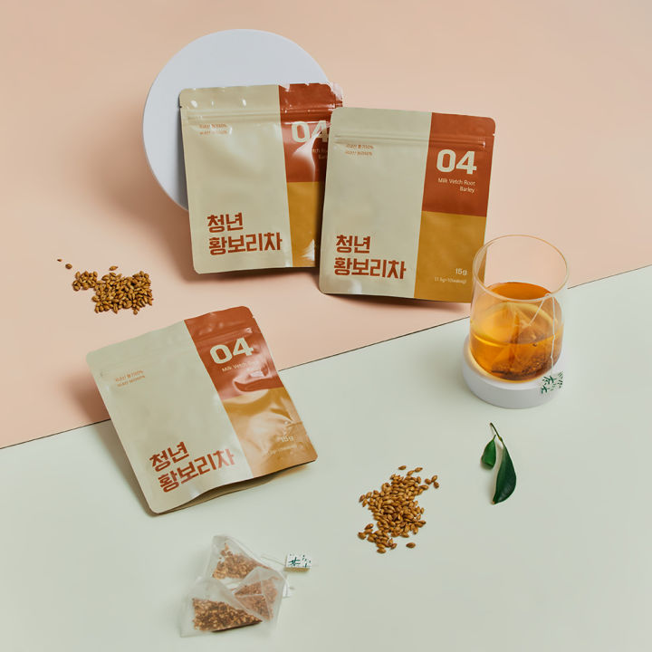 [Young Farmers] Milkvetch root&Barley Tea 1.5g*10tea bags | Lazada