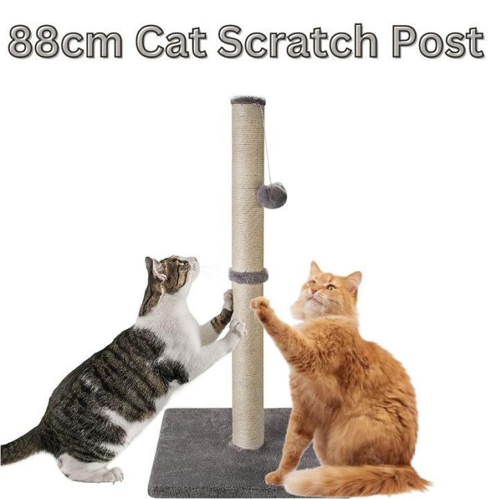 Cat Scratch Post / Cat Scratch Condo / Cat 88cm Height Scratching Condo ...