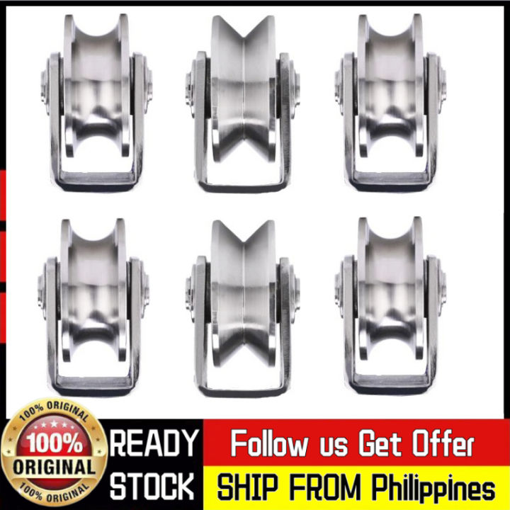 Yoqu Sliding Door Roller V/U Type 304 Stainless Steel Sliding Gate ...