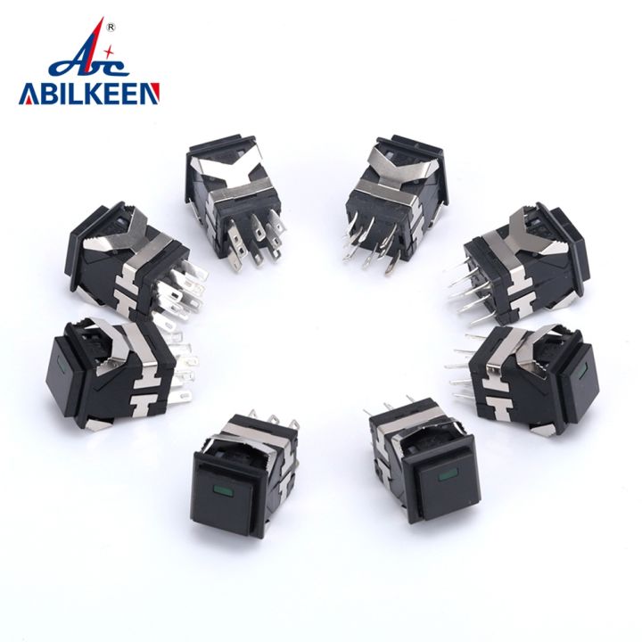 [HOT ZKJHKWGHWHIH 538] Free Shipping NS193 IP40 KD2-22 Momentary Latching ON-(ON) square LED ...