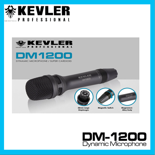 New Original Kevler DM 1200 Premium Crafted Dynamic Supercardioid ...
