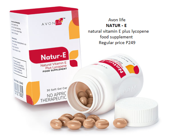 avon life NATUR - E natural vitamin E plus lycopene food supplement ...