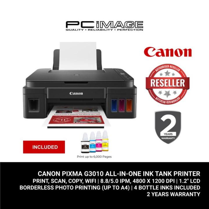 CANON G3000 G3010 G3060 PIXMA INKJET ALL-IN-ONE PRINTER | Lazada