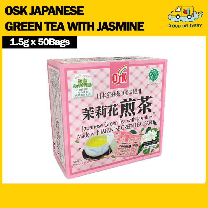 OSK Japanese Green Tea with Jasmine (50s x 1.5g) | Lazada Singapore