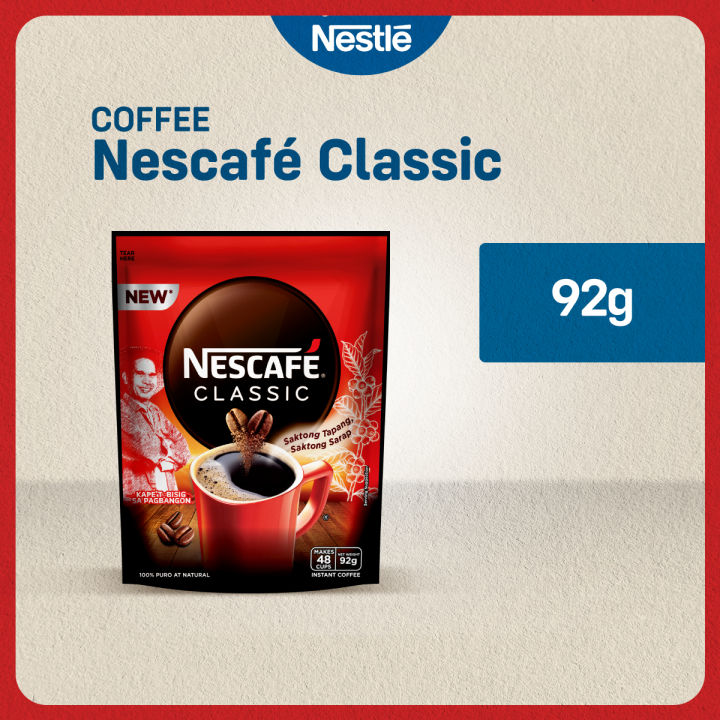 Nescafe Classic Instant Coffee 92g | Lazada PH