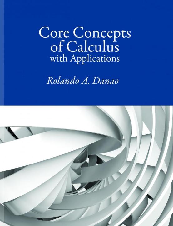 Core Concepts of Calculus with Applications | Lazada PH