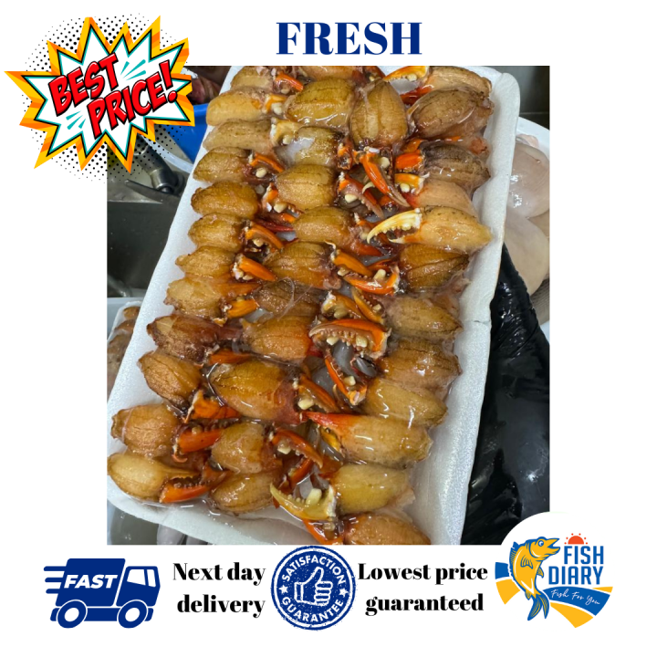 【Penang Area 】Crab Claw Meat (500g+-) 螃蟹钳子肉 Frozen Seafood Shellfish ...