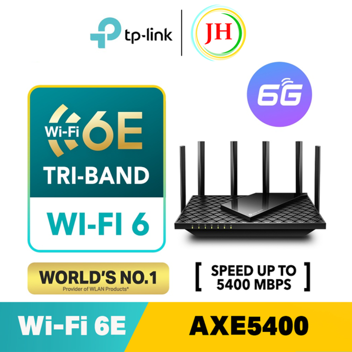 TP-Link AXE5400 Tri-Band Gigabit Wi-Fi 6E (New 6GHz band) OneMesh ...