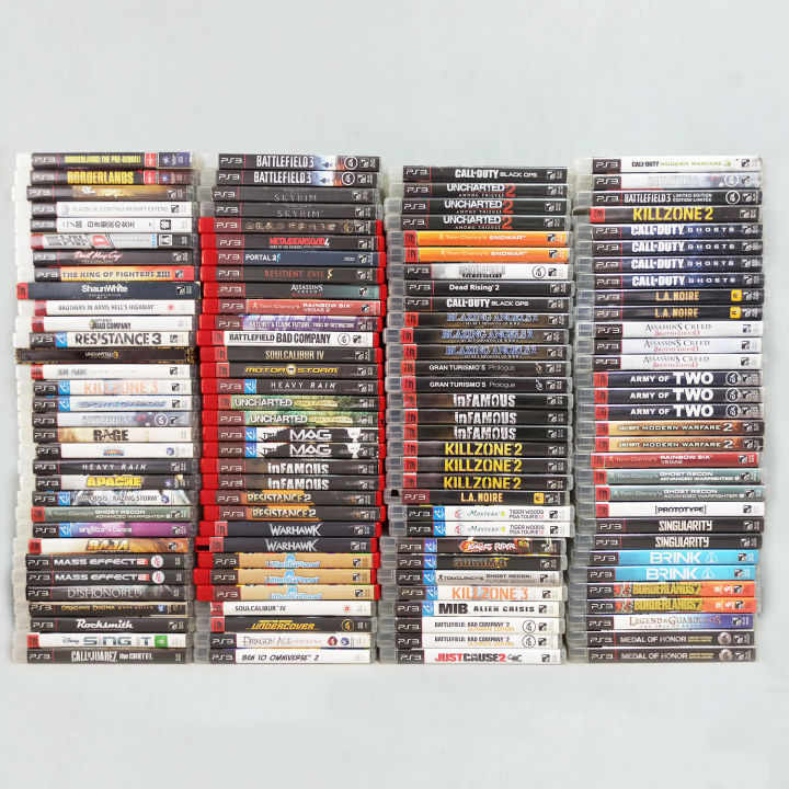 PS3 Games - Original Used PlayStation 3 CD Discs - Call Of Duty ...