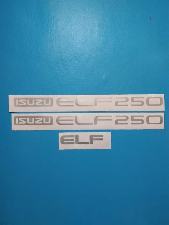 ISUZU ELF 250 Printed Sticker (SET) | Lazada PH