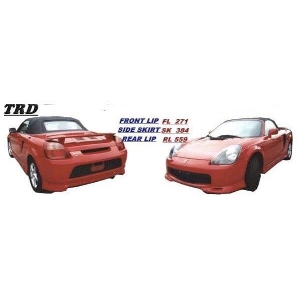 Toyota MRS trd bodykit body kit front side rear skirt lip | Lazada