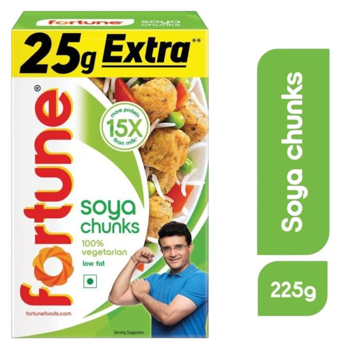 Fortune Soya Chunks 225 g. | Lazada.co.th