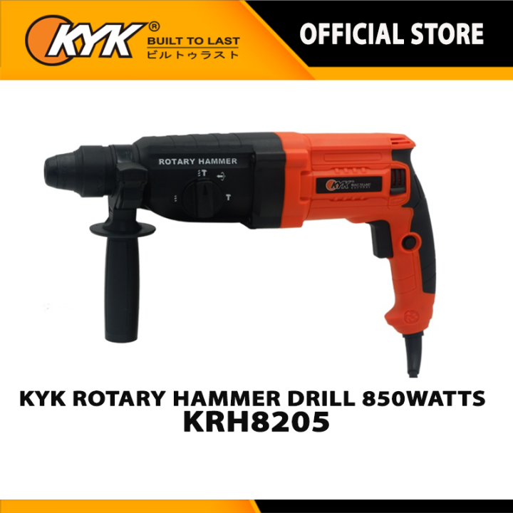 KYK ROTARY HAMMER 850w KRH8205 (AUTHENTIC) | Lazada PH