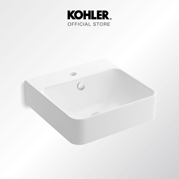 KOHLER Forefront Wall Mount Lavatory, K-24985K-1-0 | Lazada