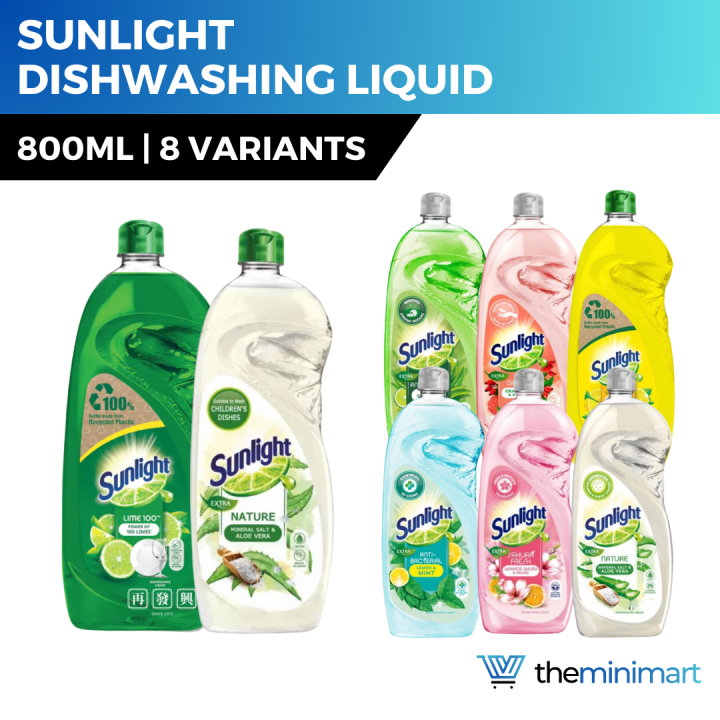 Sunlight Dishwashing Liquid Extra 800ml - Extra Anti-Bacterial/ Extra ...