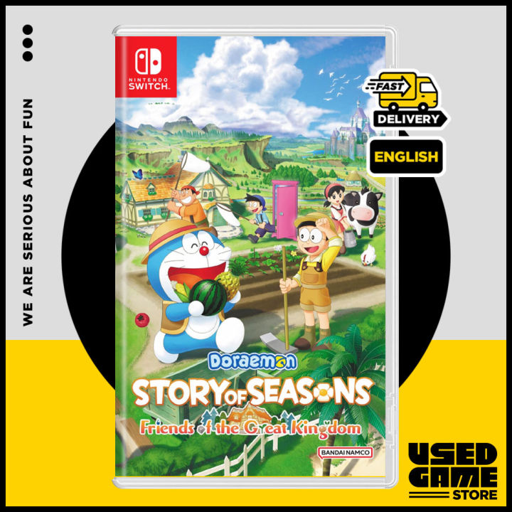 Nintendo Switch Doraemon Story of Seasons: Friends of the Great Kingdom ...