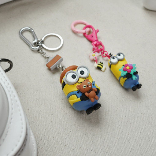 ( พร้อมส่ง ) Minions Keychain Camera Bob & Tim พวงกุญแจ | Lazada.co.th